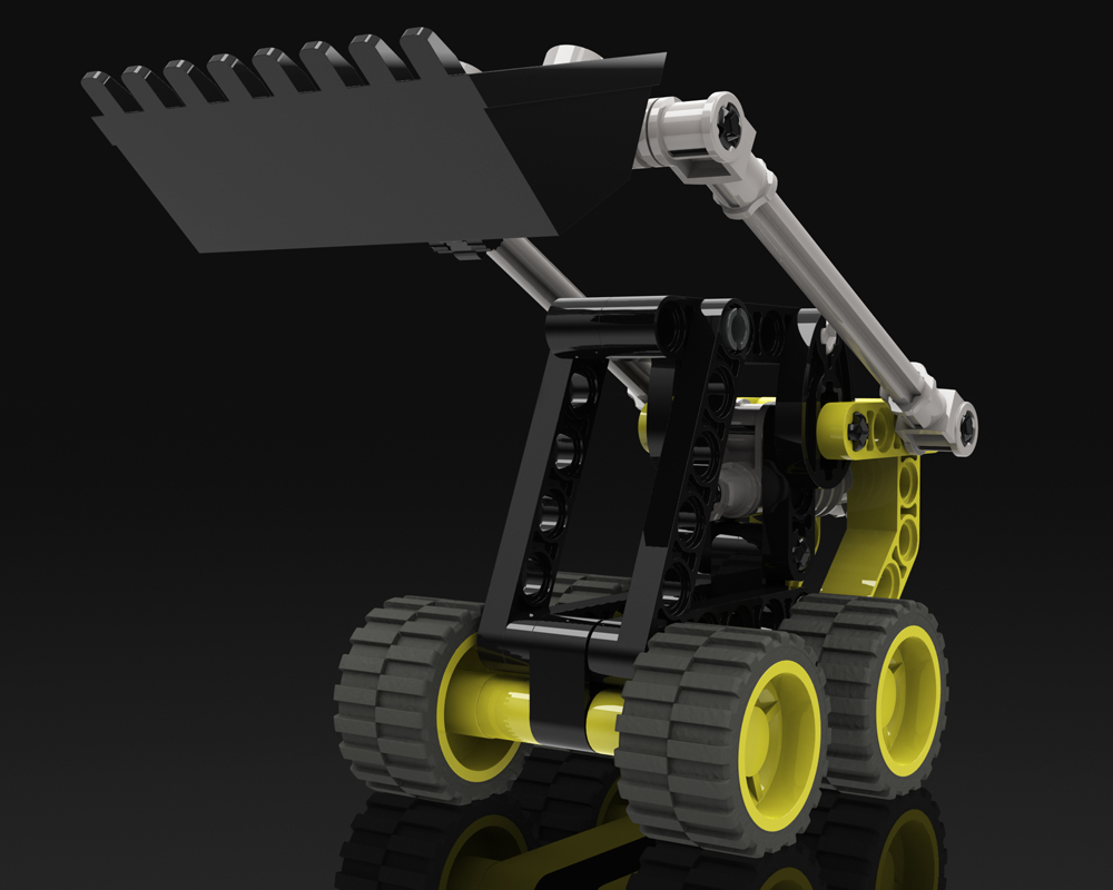 Lego Digger by Zoltan Major at Coroflot.com