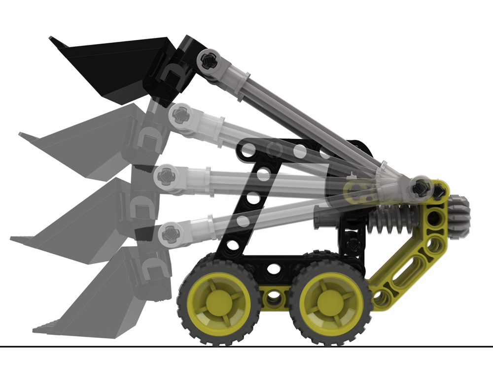 Lego Digger by Zoltan Major at Coroflot.com