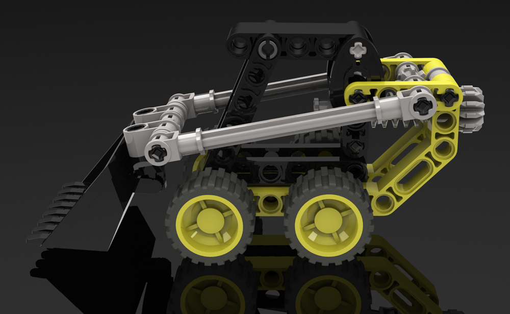 Lego Digger by Zoltan Major at Coroflot.com