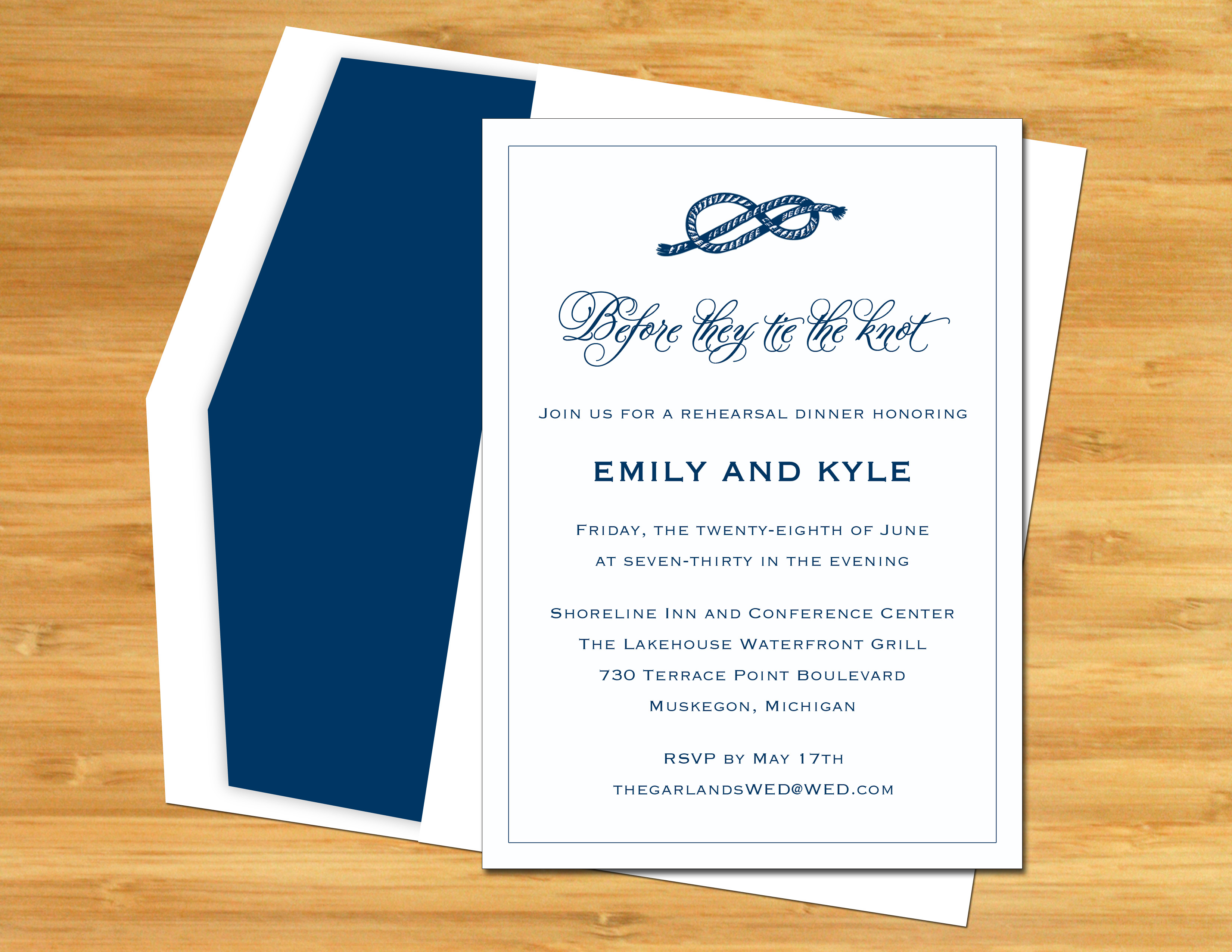 Invitations by Jennifer Budnik at Coroflot.com