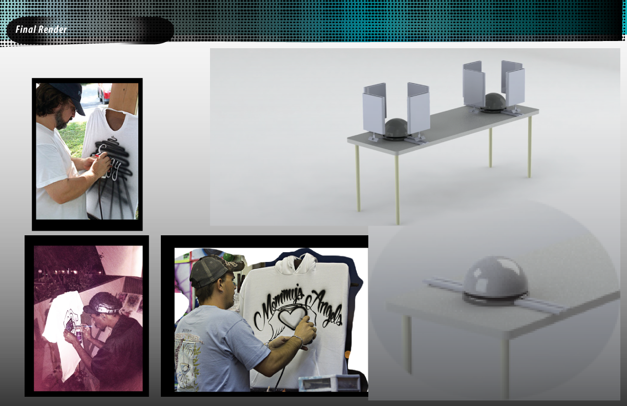 Airbrush Station Modular by Jaime Murcia at Coroflot.com