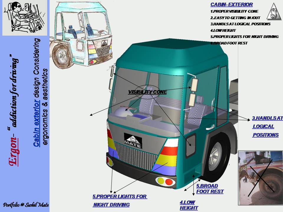 Ergon - Truck Cabin by Sushil Mate at Coroflot.com