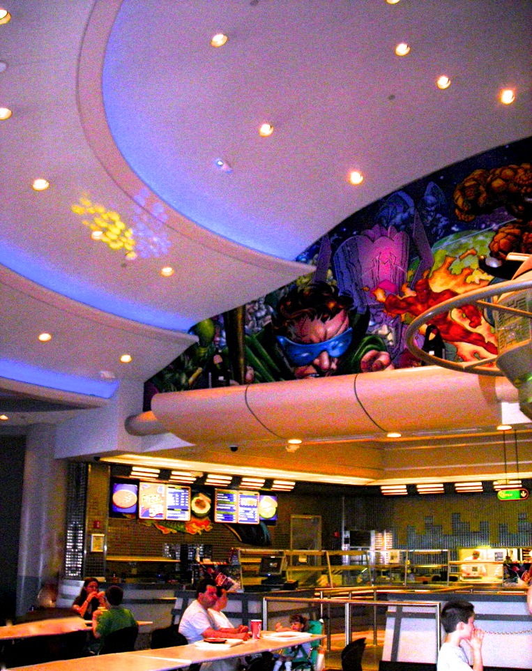 Captain America Diner, Cafe 4, UIOA Superhero Island, Orlando Florida ...