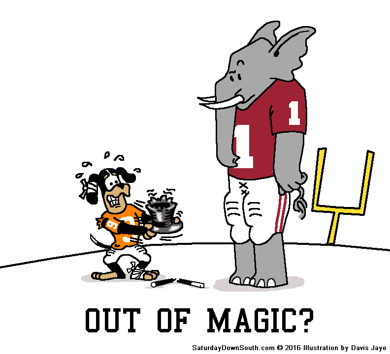 SEC Football Cartoons by Davis Jaye at Coroflot.com
