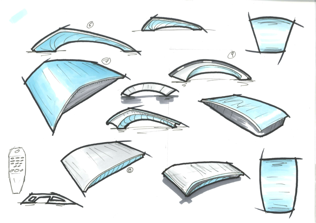 Sketch Development by Benjamin Pearce at Coroflot.com