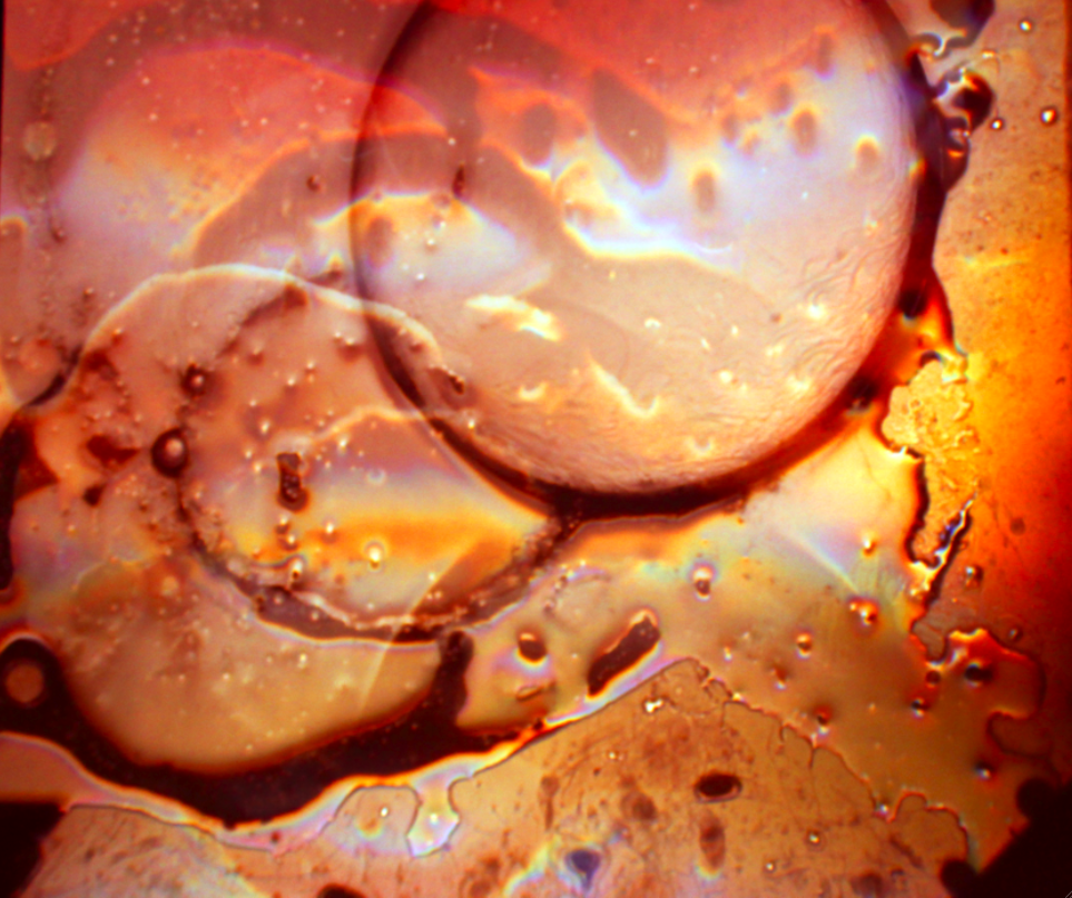 Oil projection foto session by Corina Akner at Coroflot.com