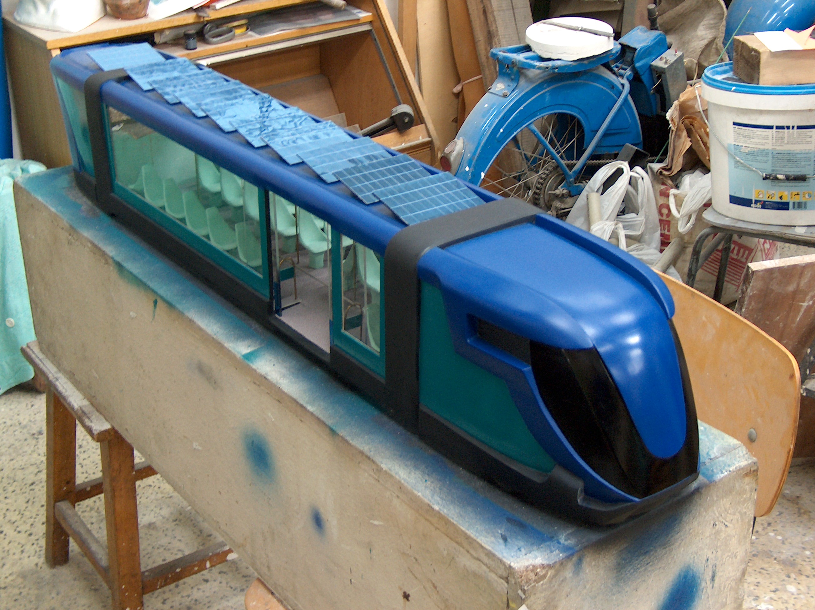 Transportation design - Tram concept by Dr. Sibin Atanasov at Coroflot.com