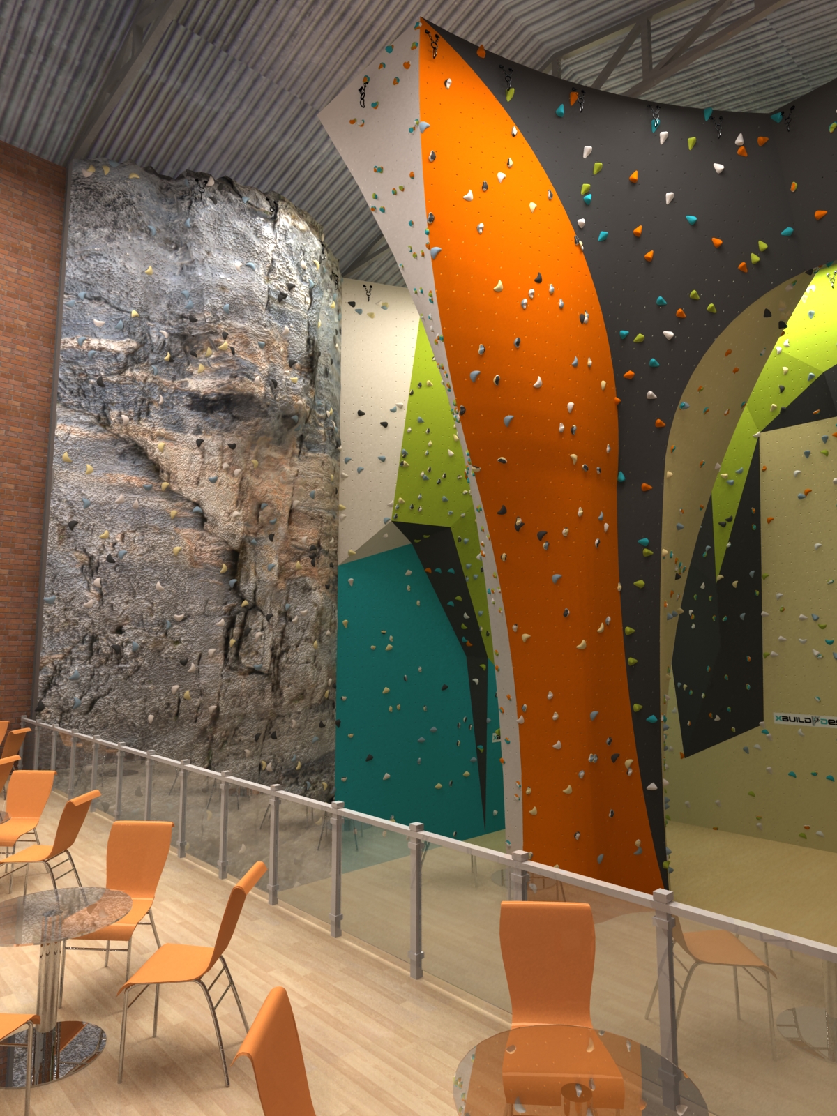 Climbing walls design by Dr. Sibin Atanasov at Coroflot.com