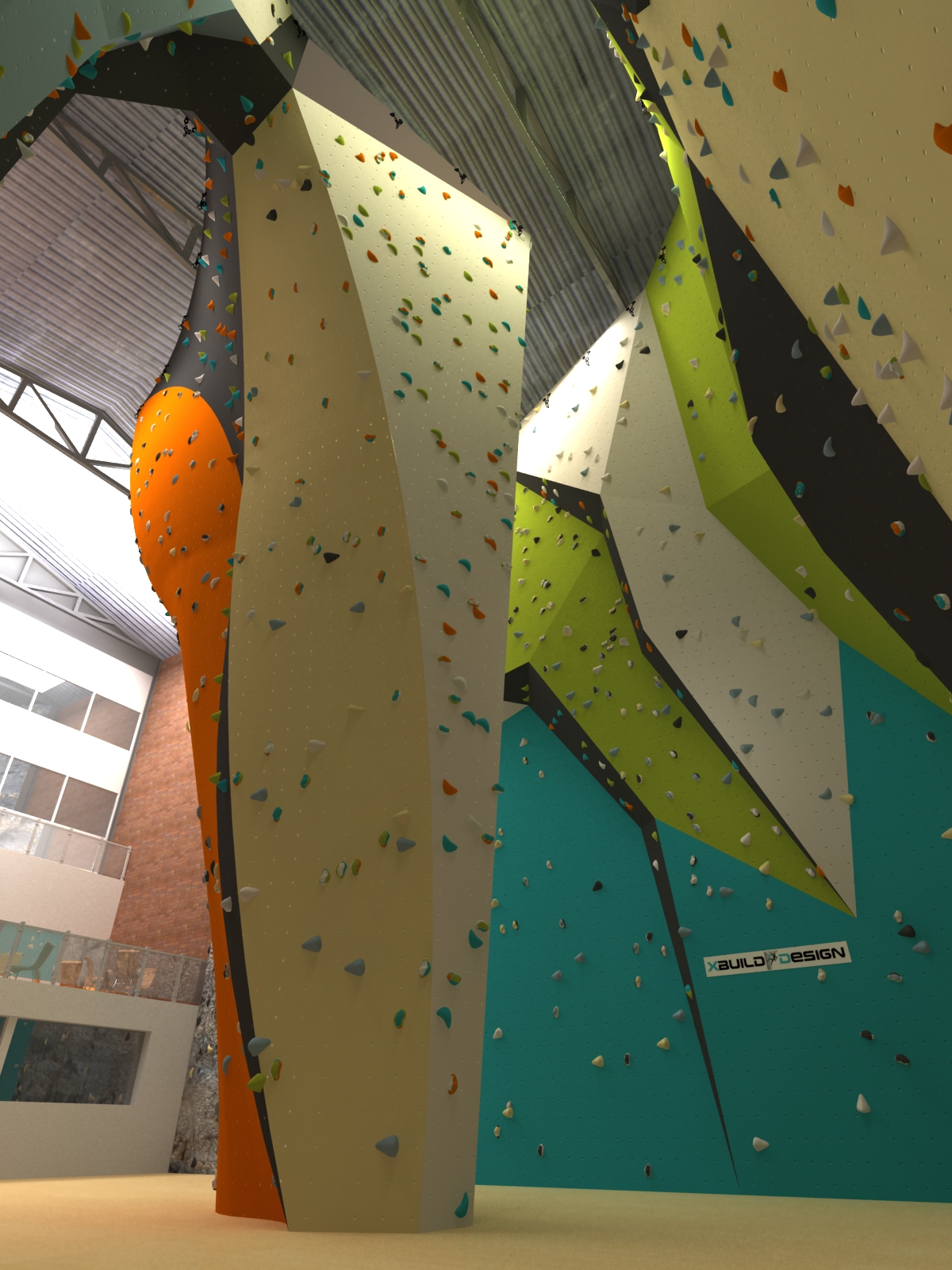 Climbing walls design by Dr. Sibin Atanasov at Coroflot.com