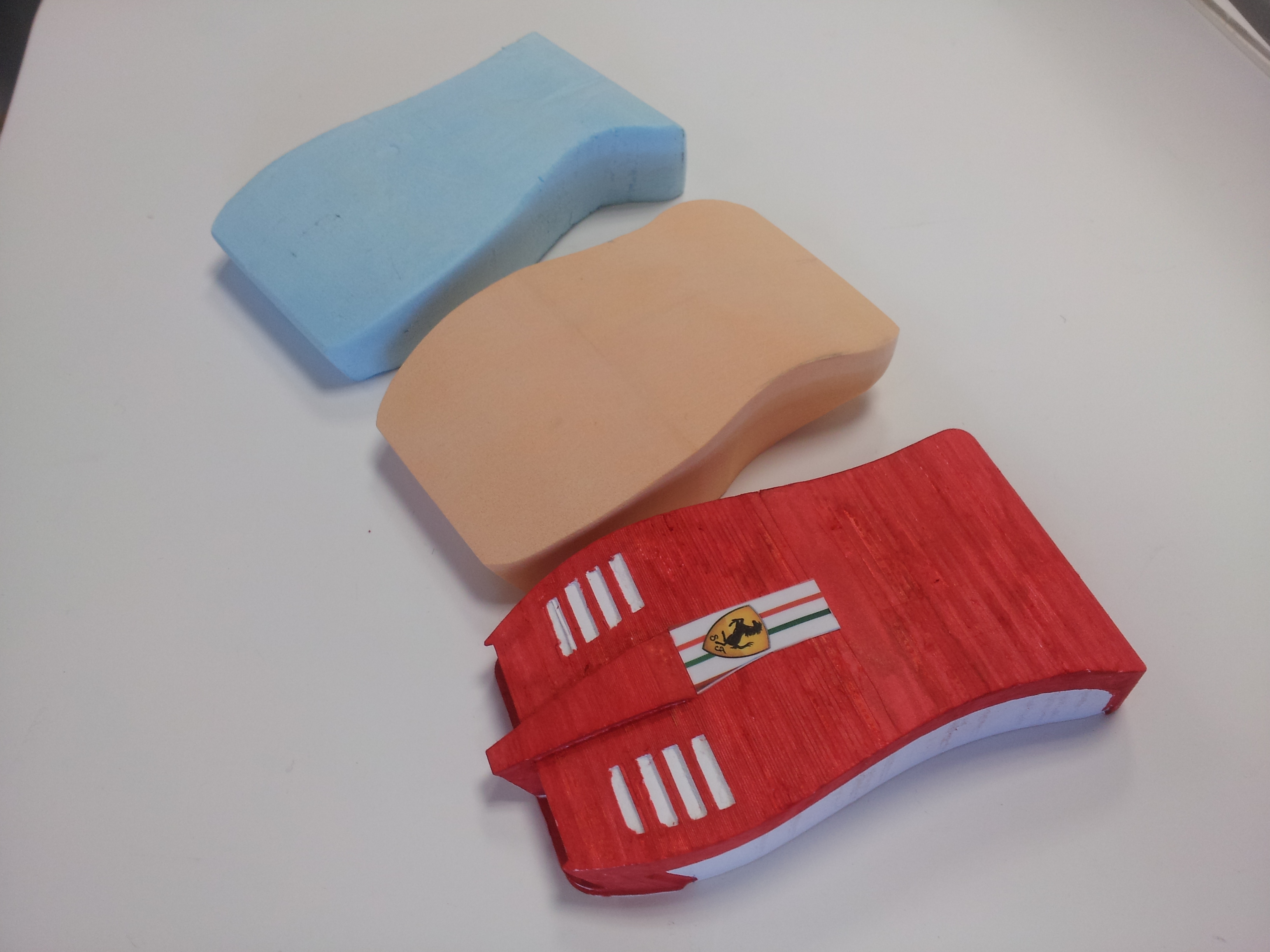 3D Printed and designed computer mouse by Samuel Marston at Coroflot.com