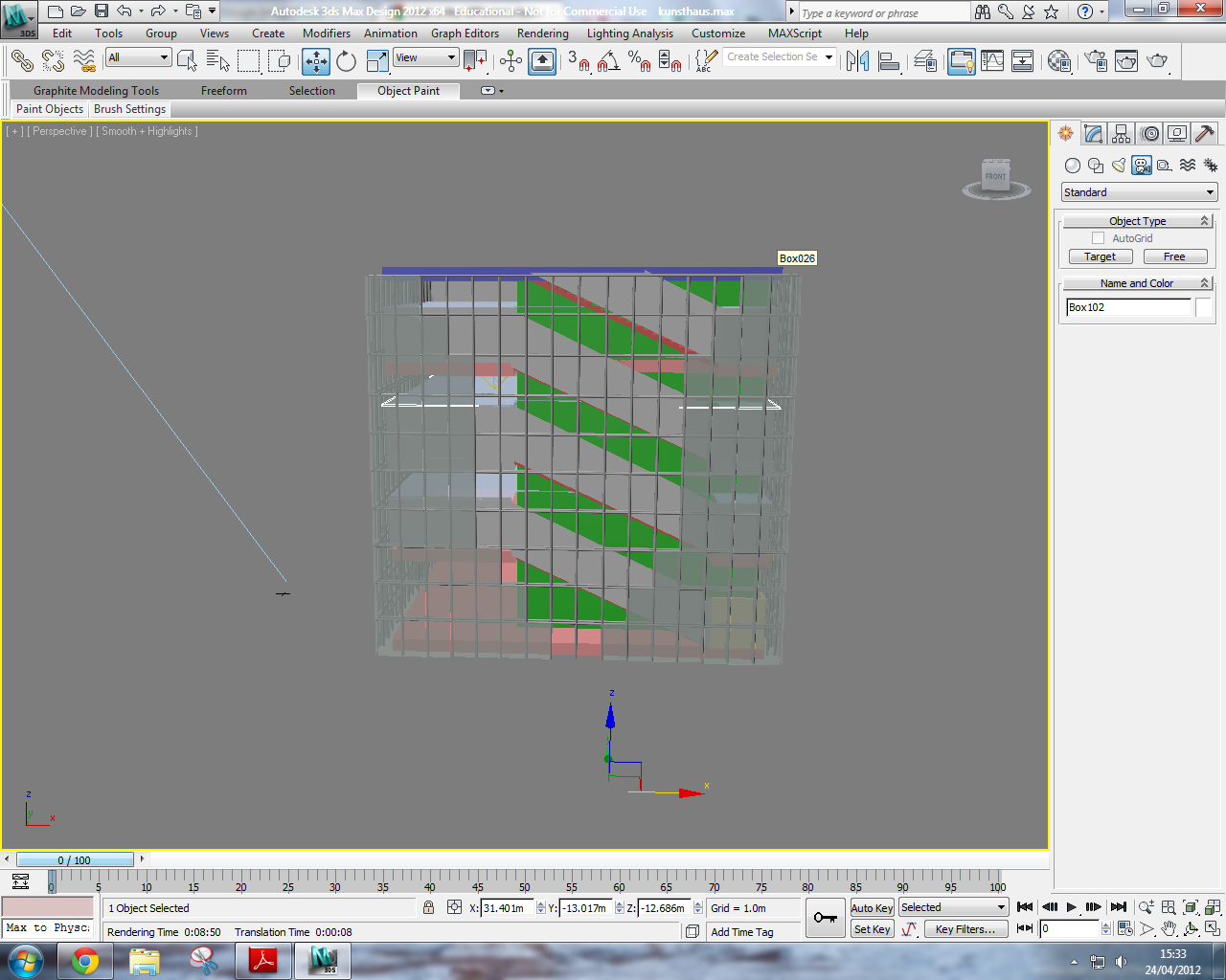 Kunsthaus Bregenz workset by Neil Dewhurst at Coroflot.com