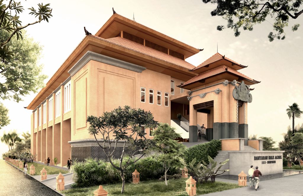 The Bantaran Bale Agung, ISI Denpasar, Bali by Daniel Mirmanoe at ...