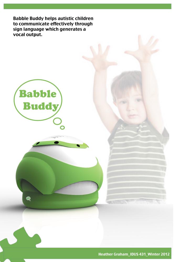 An upload by Heather Graham on Coroflot: to the project Babble Buddy