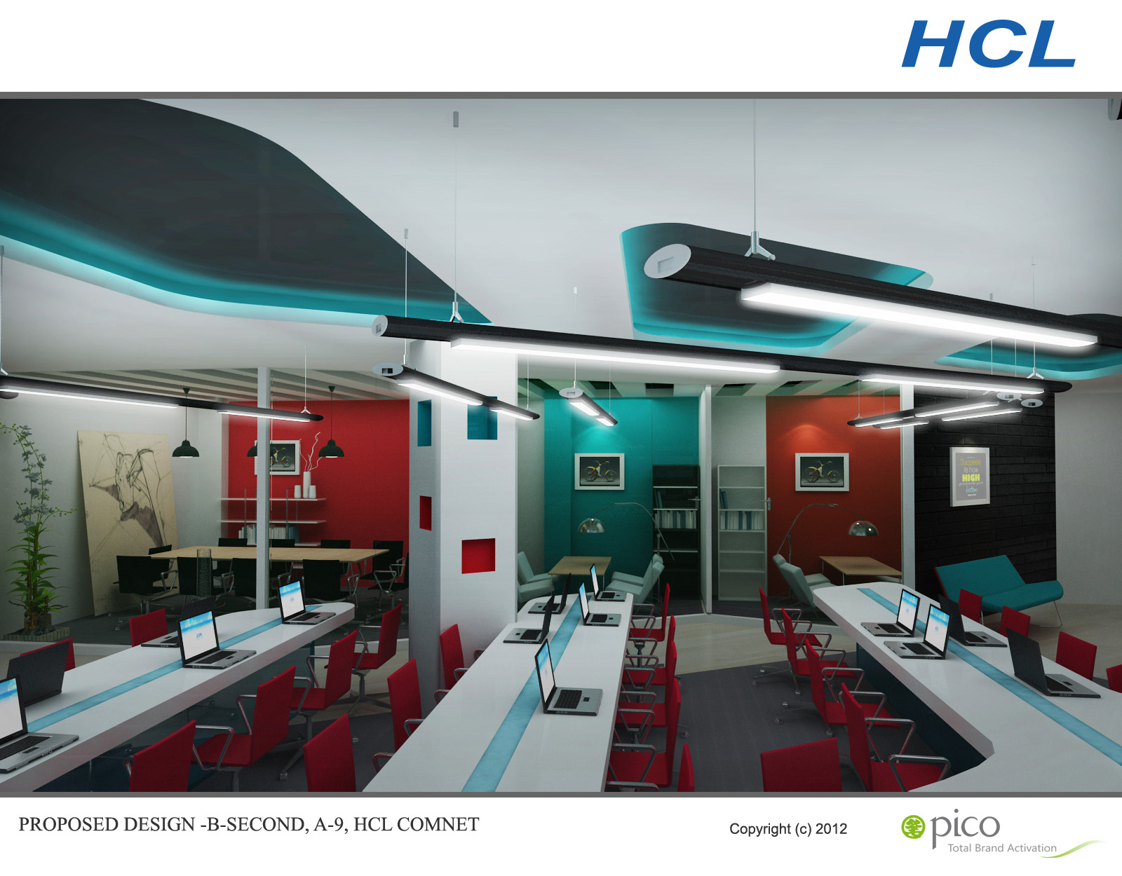 HCL Office Interior by Ila Saini at Coroflot.com
