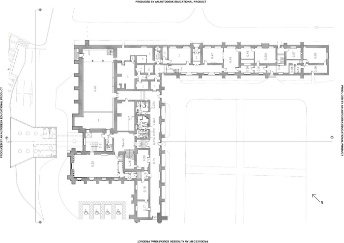 1. Partial drawings of Quad UCC by Aidan Walsh at Coroflot.com
