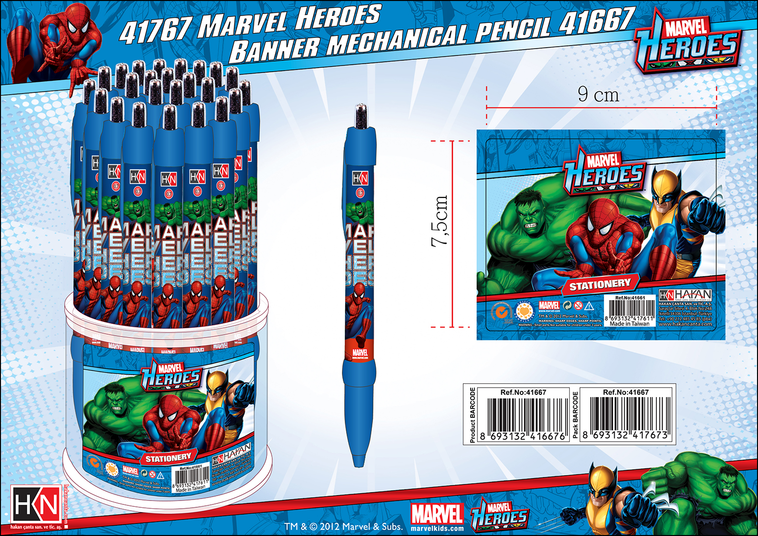 Marvel Heroes Stationery by ismail parlak at Coroflot.com
