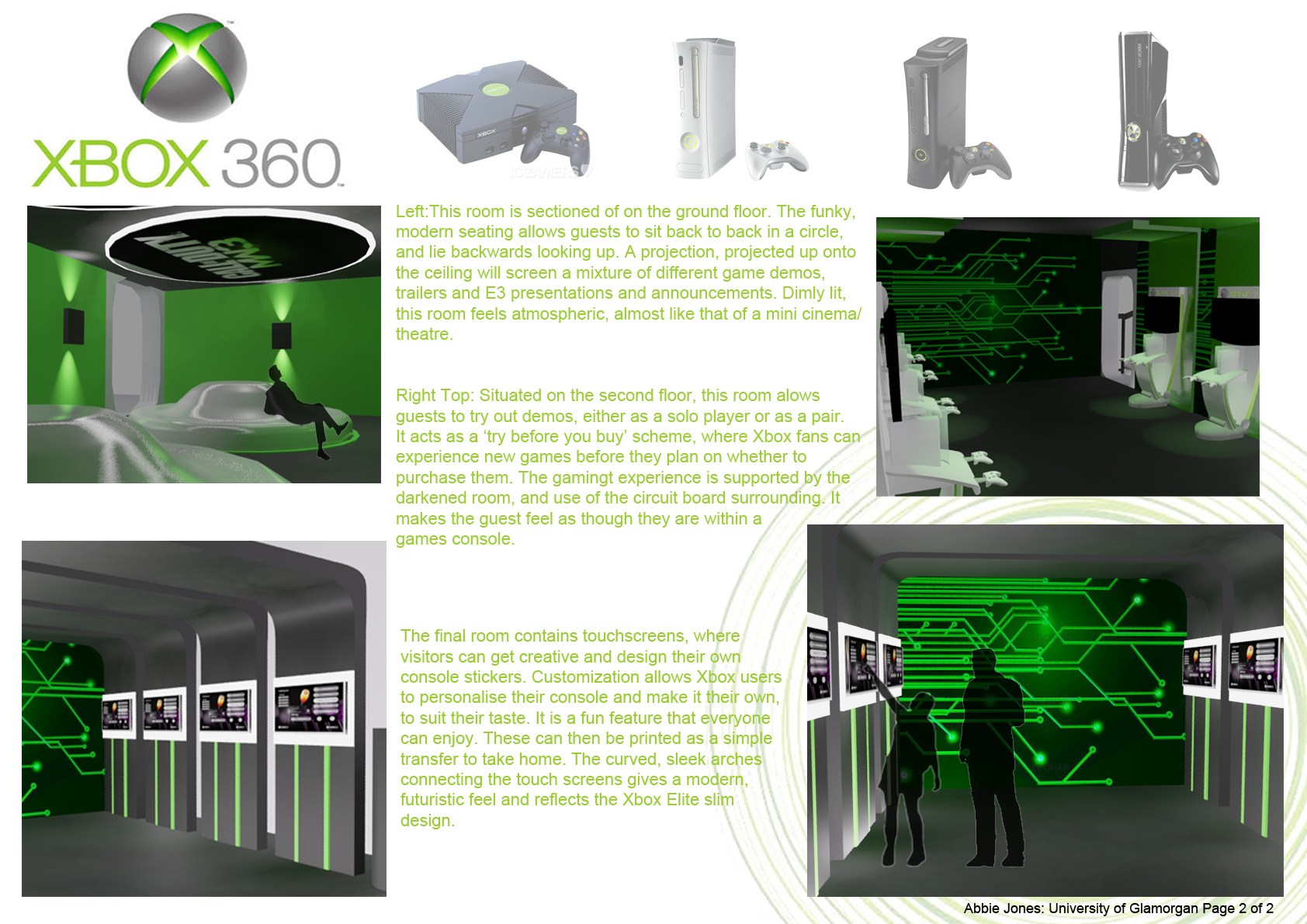 SECOND YEAR Xbox Exhibition by Abbie Jones at Coroflot.com