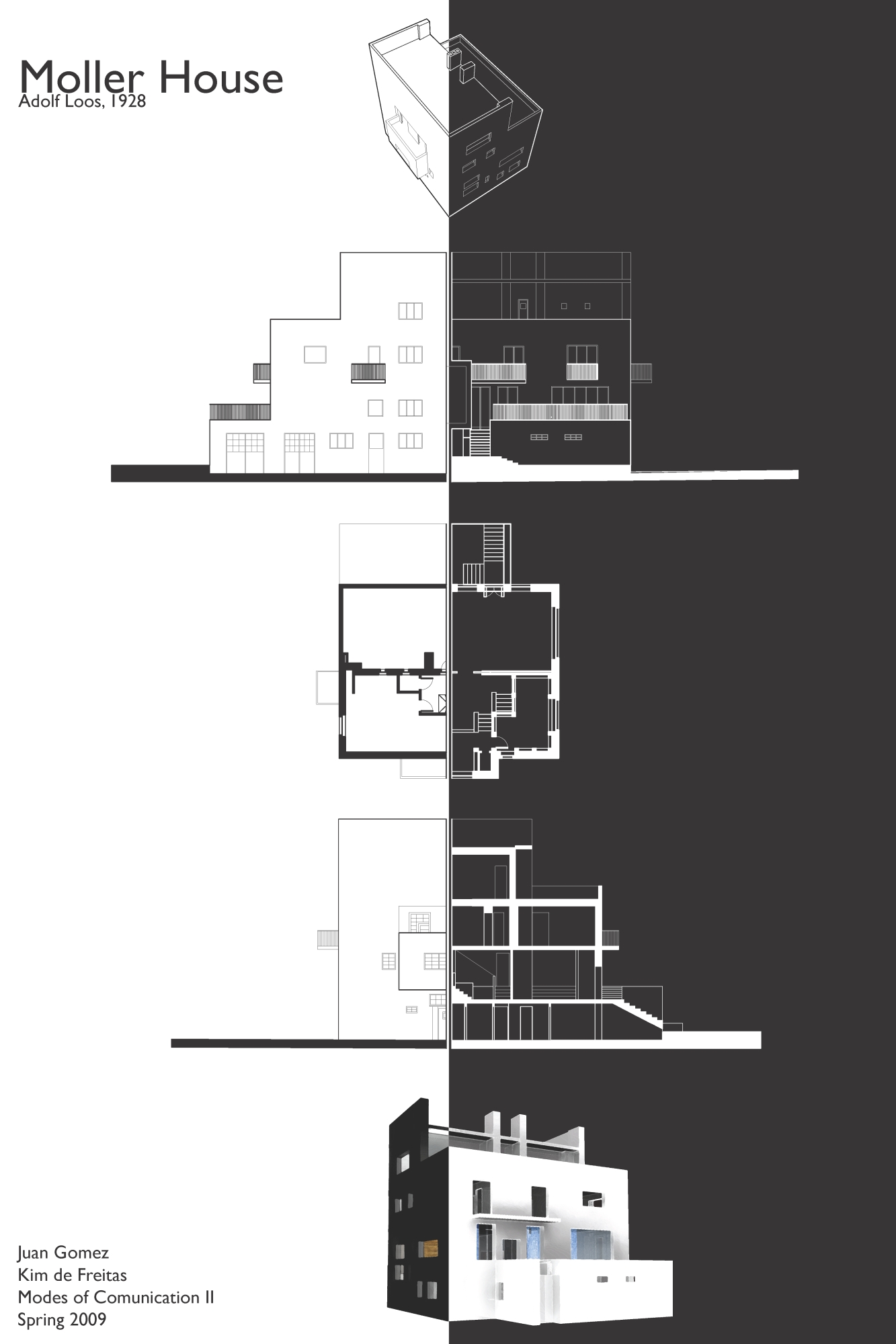 Moller House Study by Juan Gomez at Coroflot.com