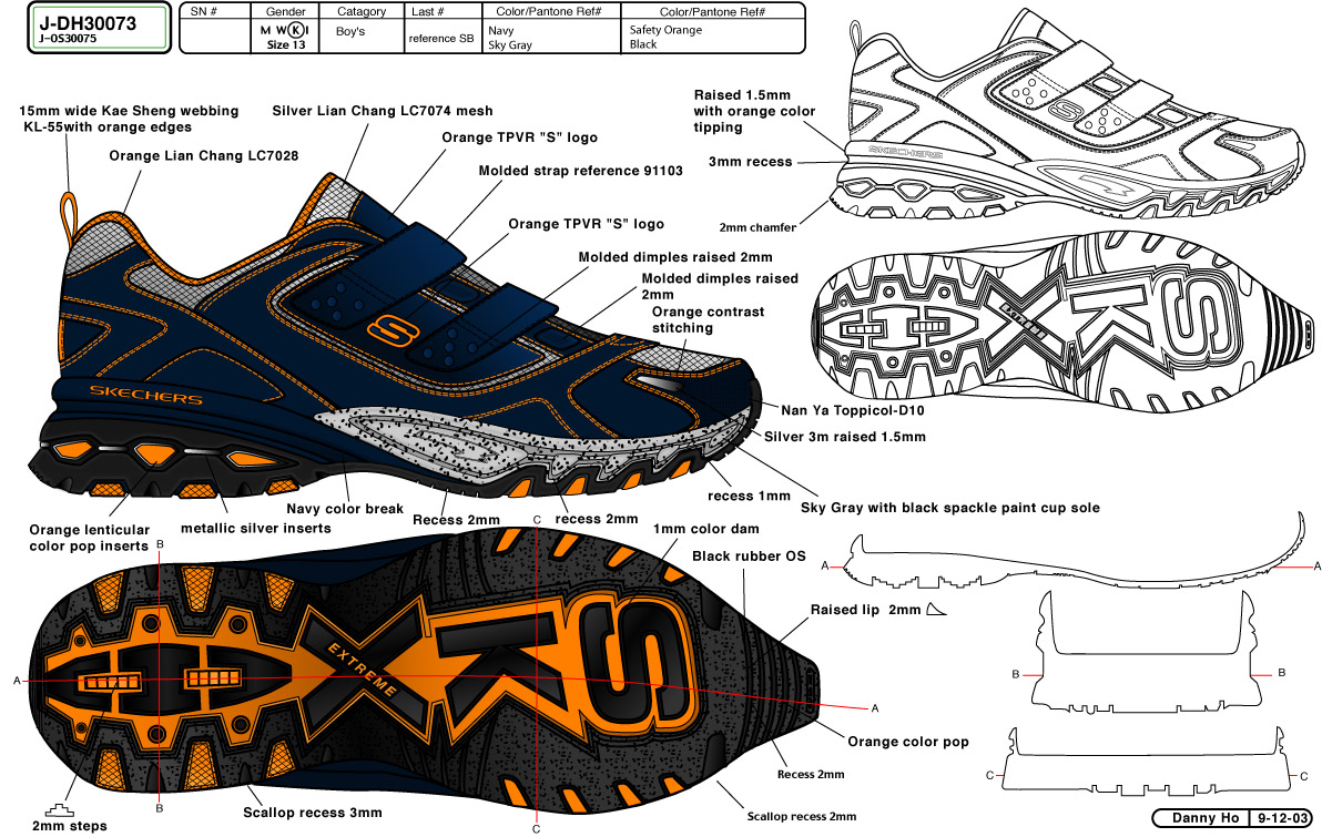 skechers Footwear Designs by Danny Ho at Coroflot.com