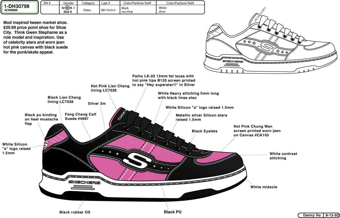 skechers Footwear Designs by Danny Ho at Coroflot.com