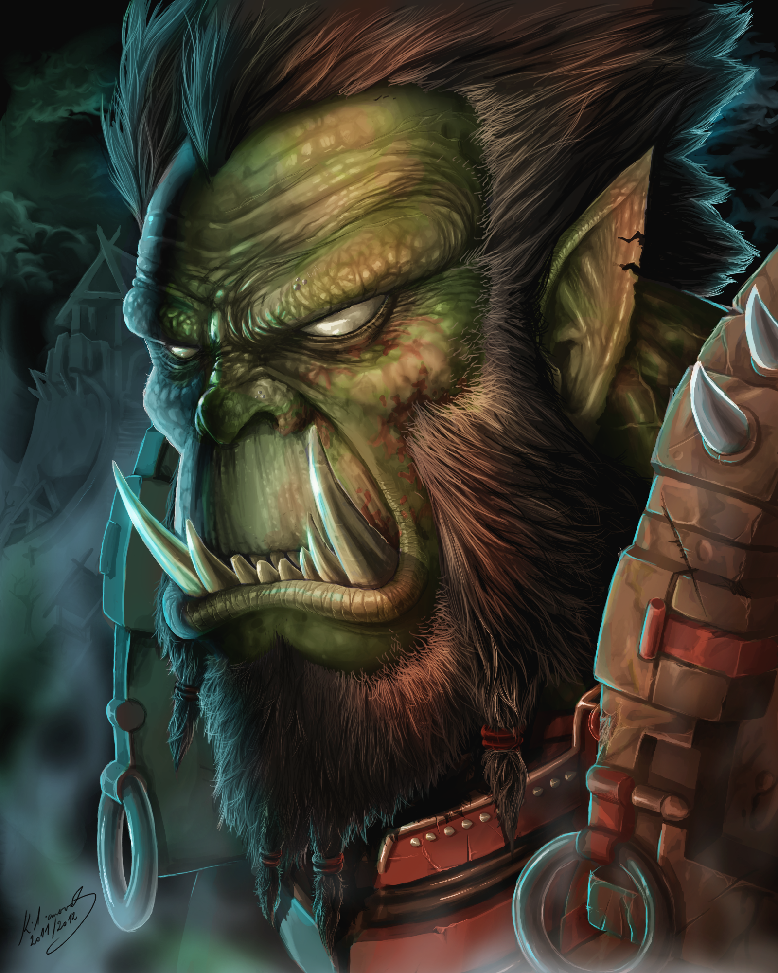 Warcraft art, Warcraft, Warcraft orc