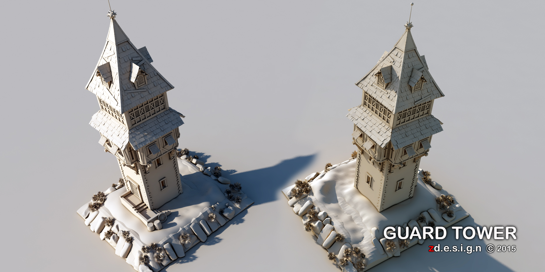 GUARD TOWER - Epic Medieval by zernan suarez at Coroflot.com