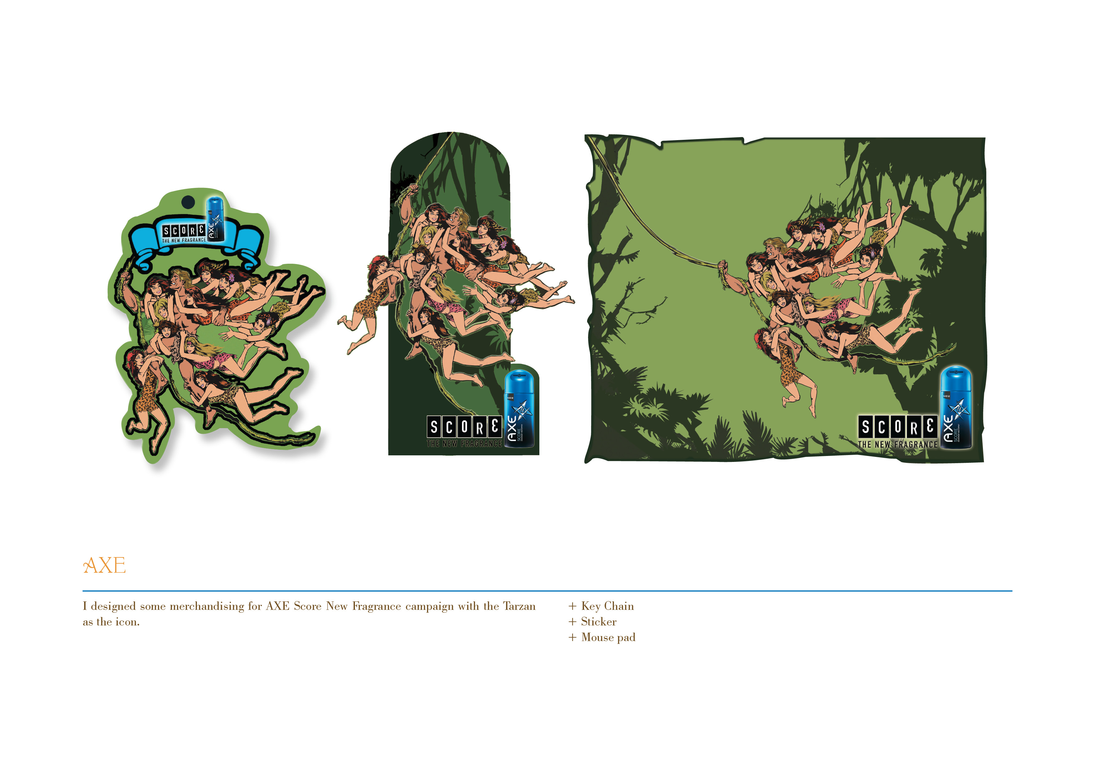 AXE Merchandising by Margaret Setiawati at Coroflot.com