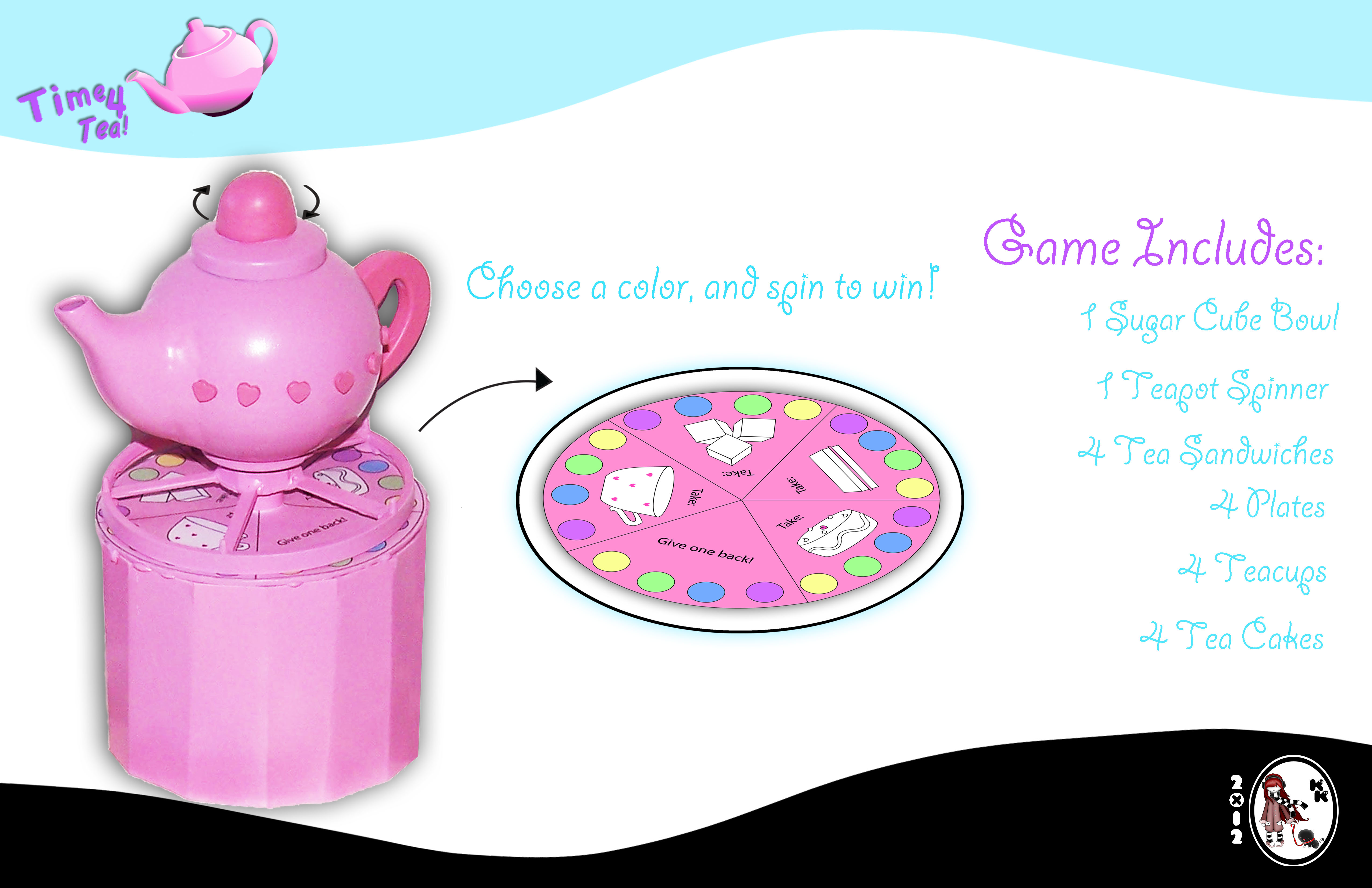 Time 4 Tea Game by Kylie Kaufman at Coroflot.com