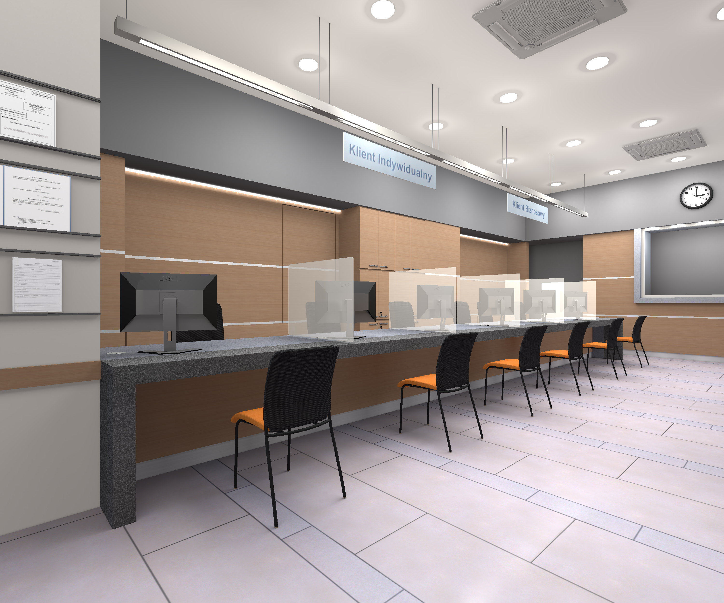 Customer service space in Warsaw by Anna Rydlewska at Coroflot.com