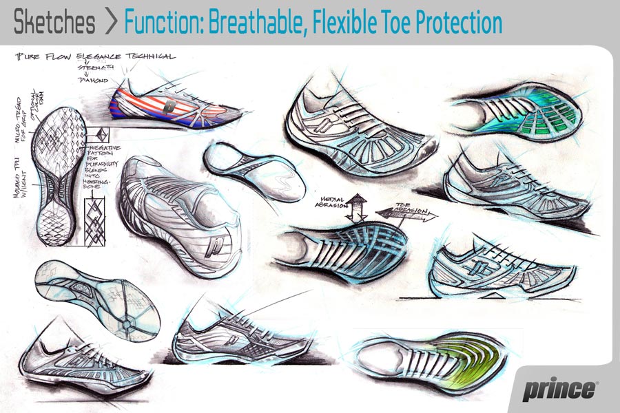 Prince Pro Tour Lightweight by Trevor Ford at Coroflot.com