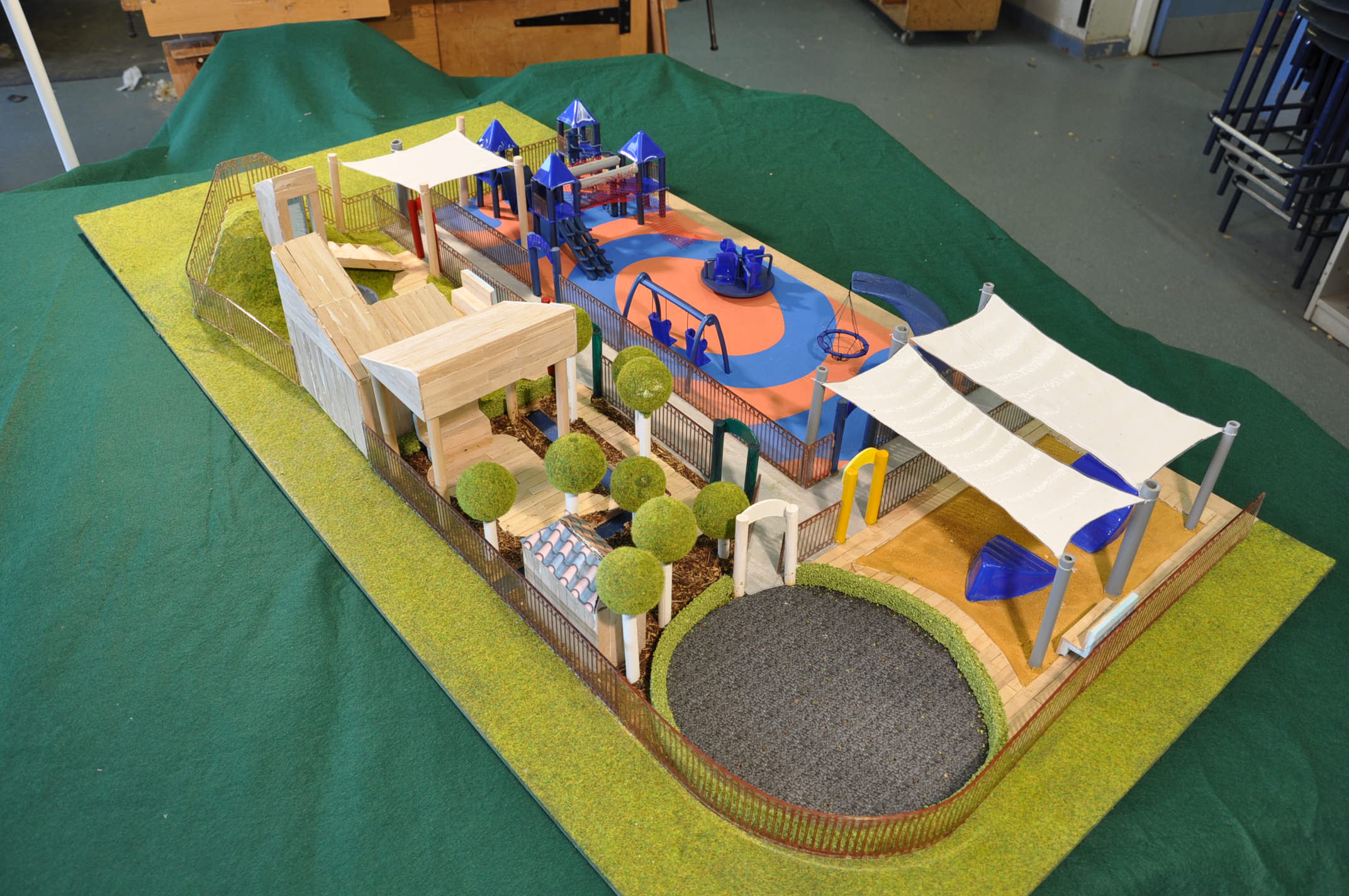 Woodlands School Playground Concept by Fraser Aberdeen at Coroflot.com