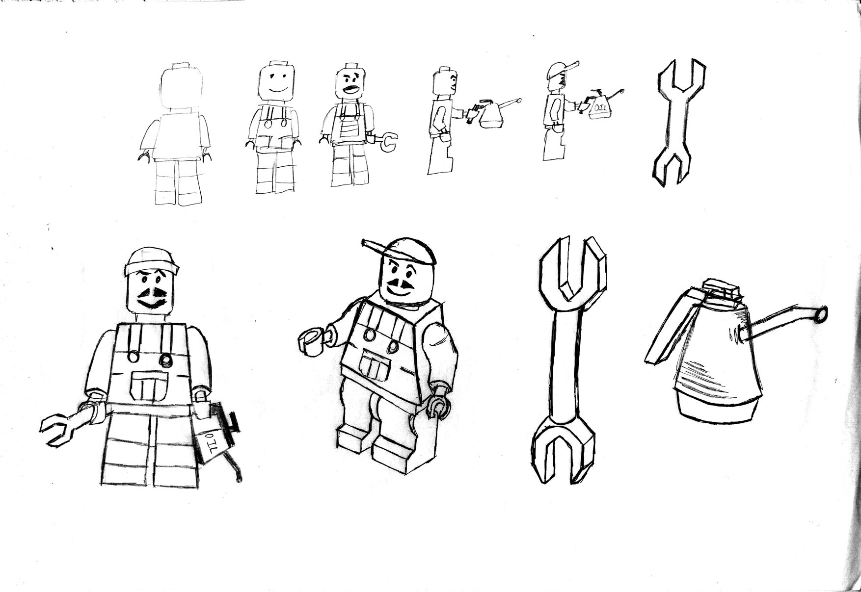 Lego Man Project by James Davies at Coroflot.com