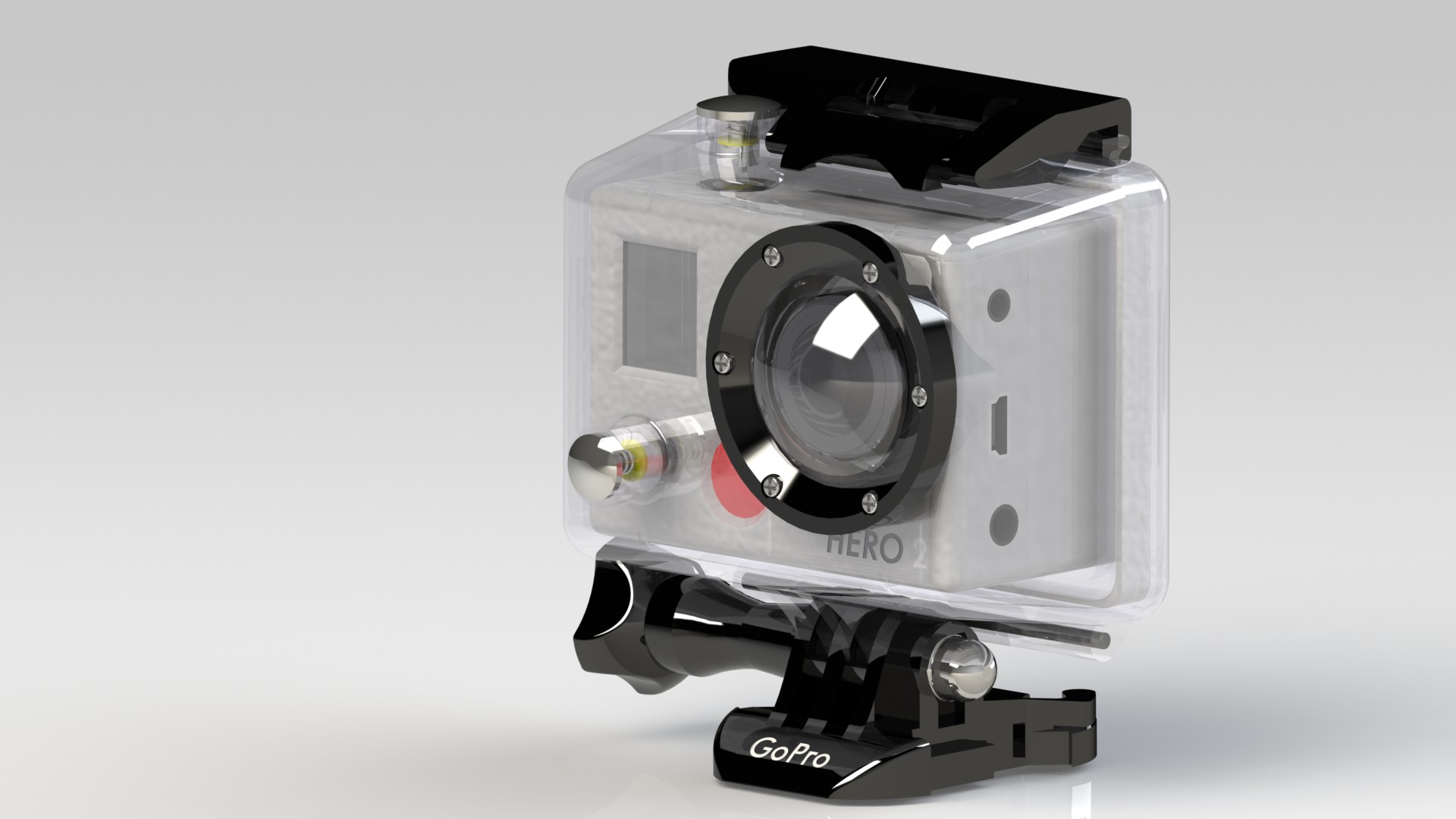 SolidWorks GoPro Camera by Ben Bateman at Coroflot.com