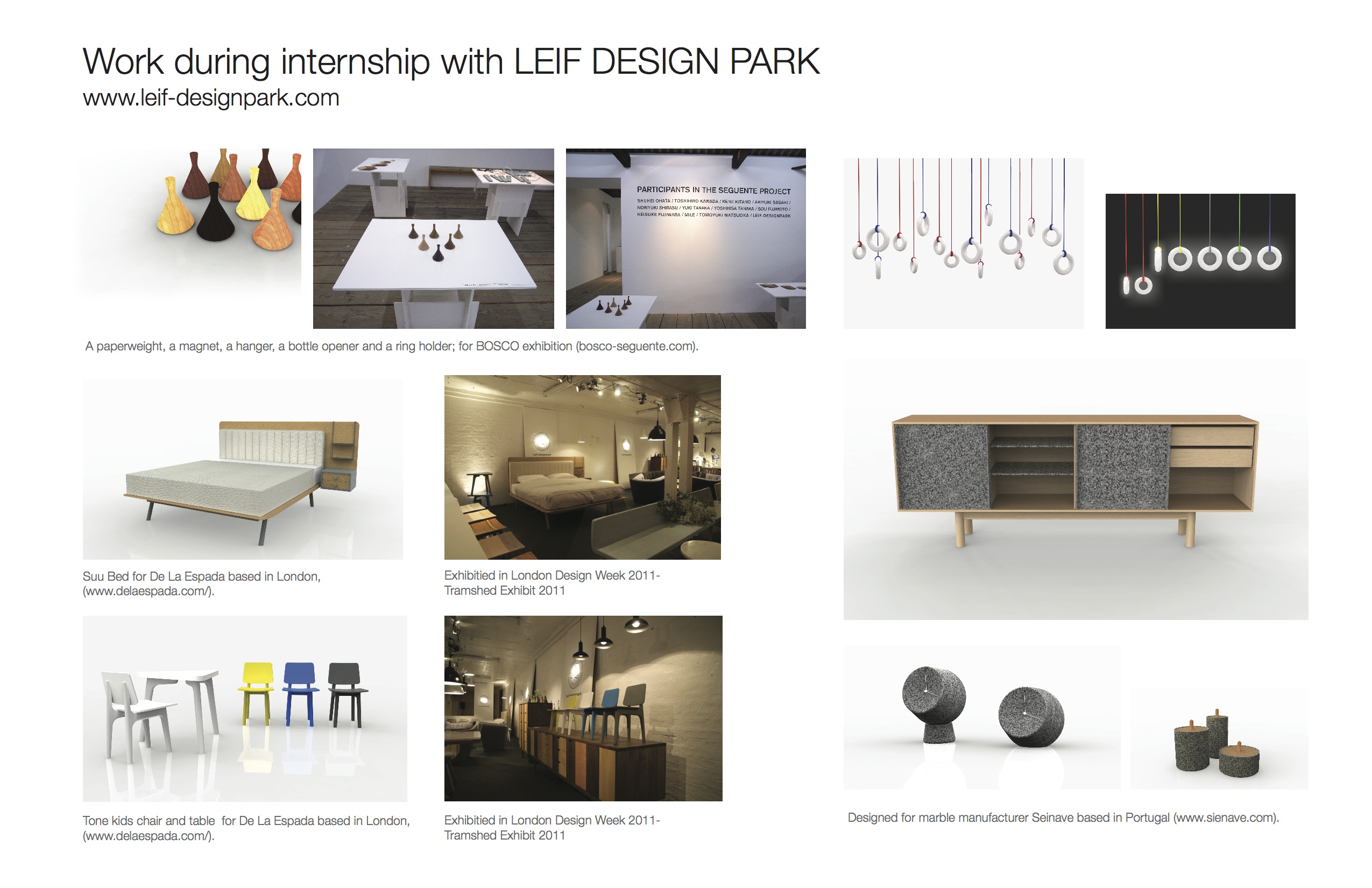 Work with Leif Design Park by Youssef Sayarh at Coroflot.com