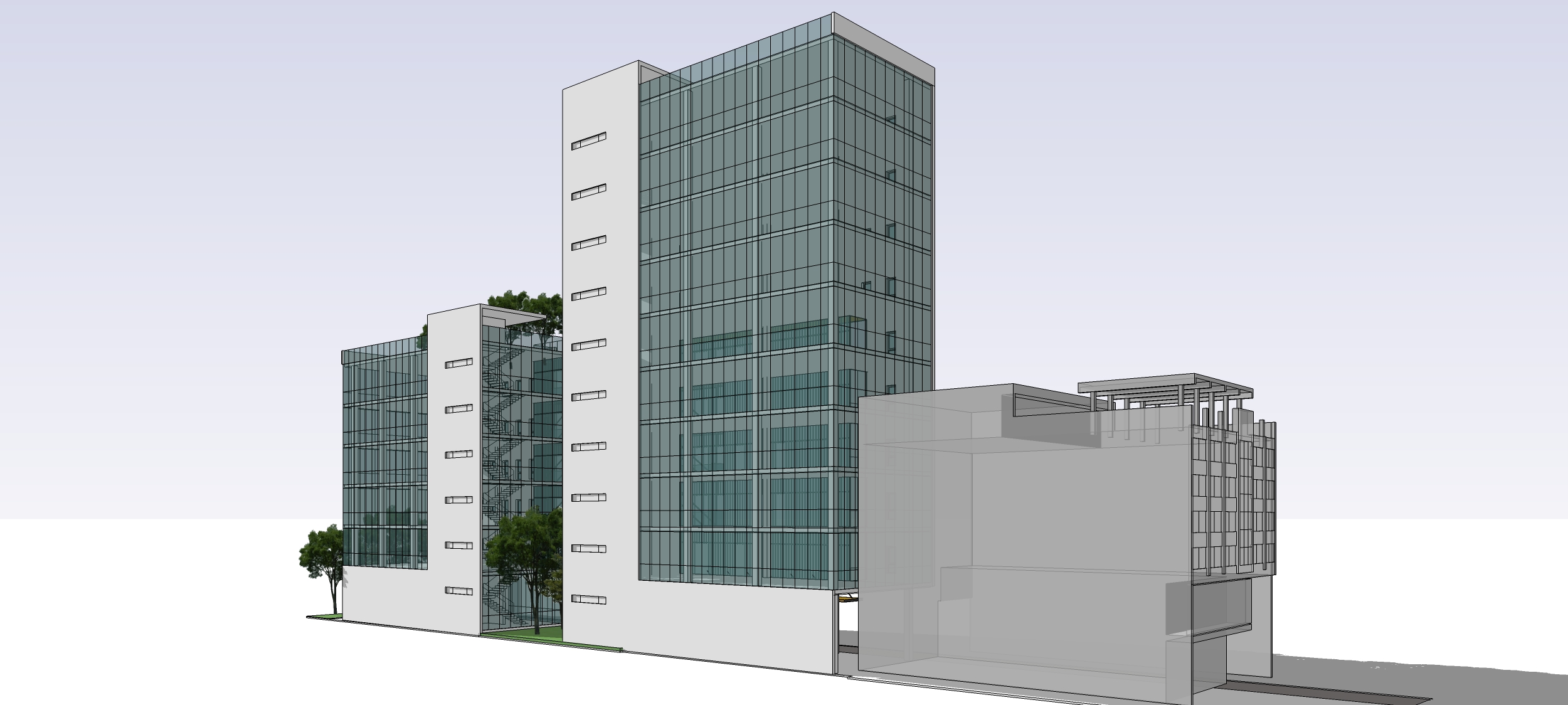 Office Building Facade Design by Long Nguyen Sanh Quy at Coroflot.com