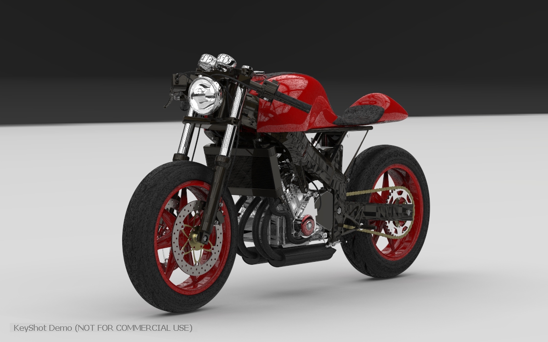 Honda MC17 CBR250R Cafe Racer by Daniel McBrien at Coroflot.com