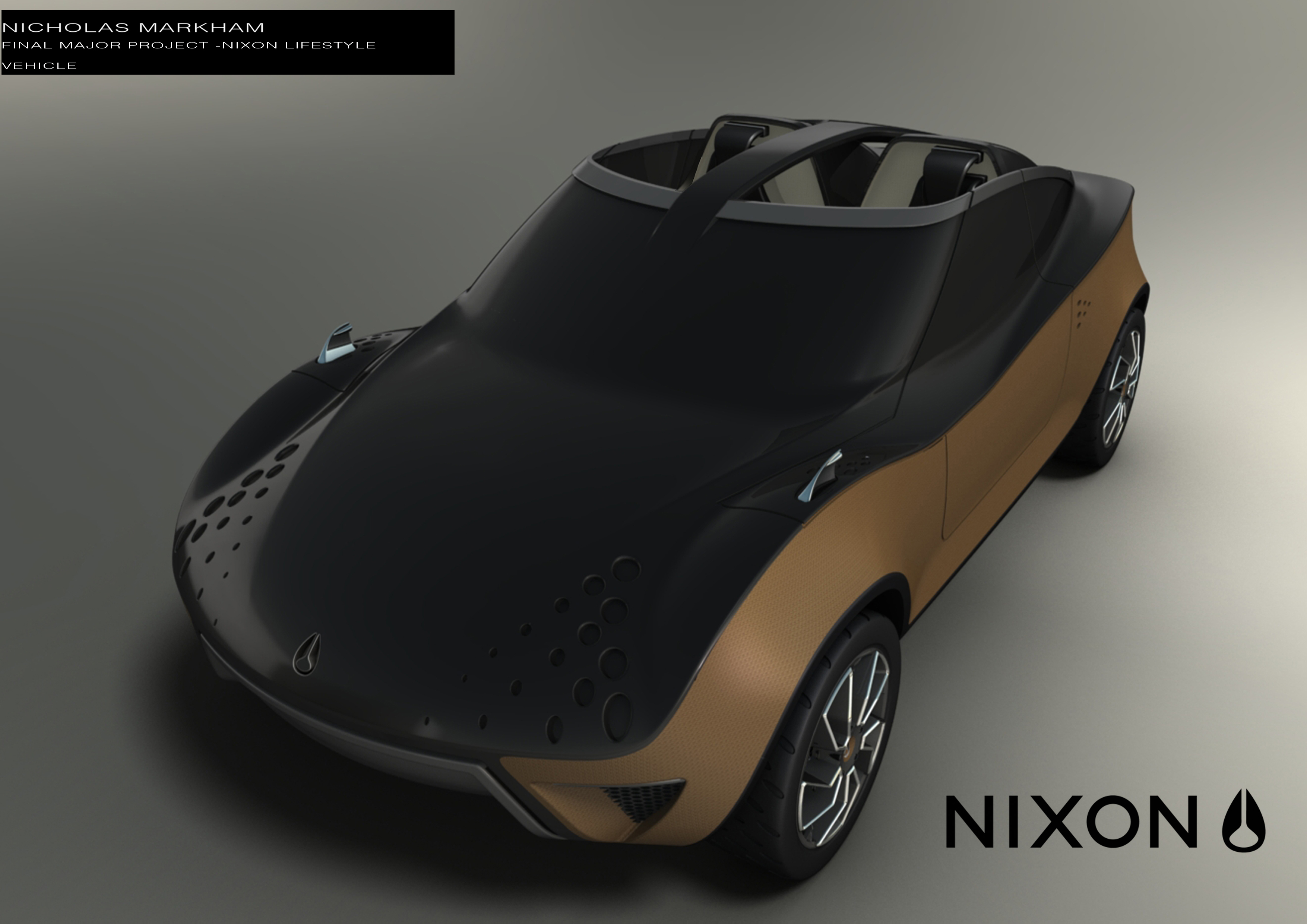 nixon lifestyle vehicle by Nick Markham at Coroflot.com