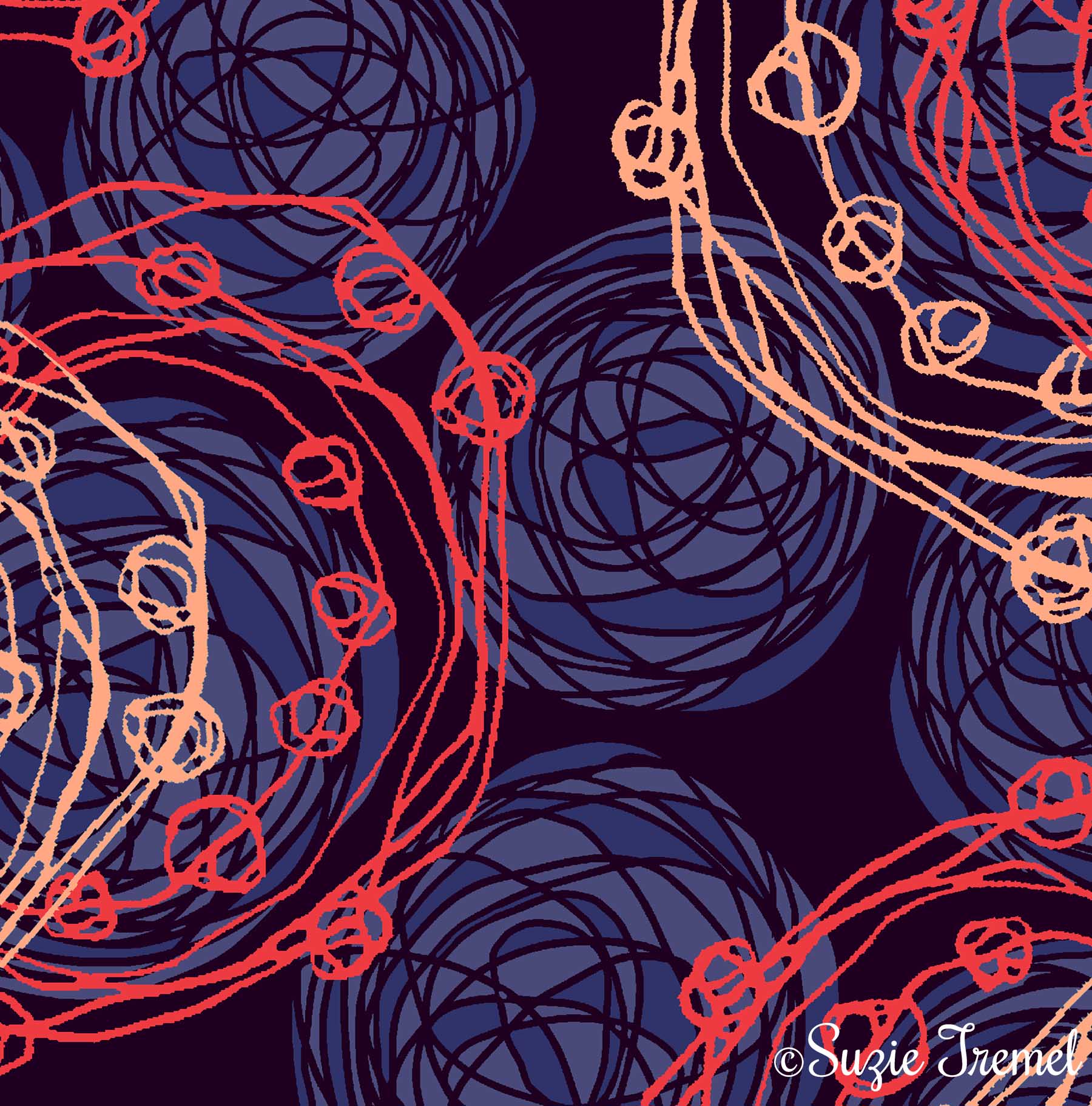 Textile Surface Design by SUZIE TREMEL at Coroflot.com