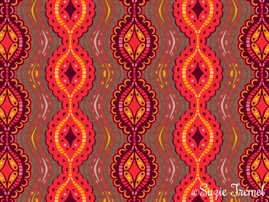 Textile Surface Design by SUZIE TREMEL at Coroflot.com