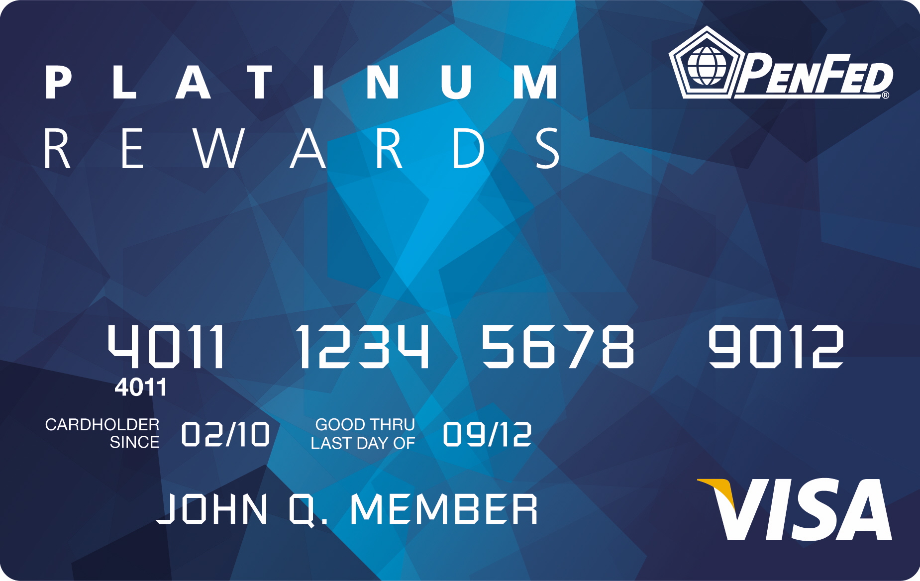 PenFed Platinum Rewards Card by Kathryn Ray at Coroflot.com