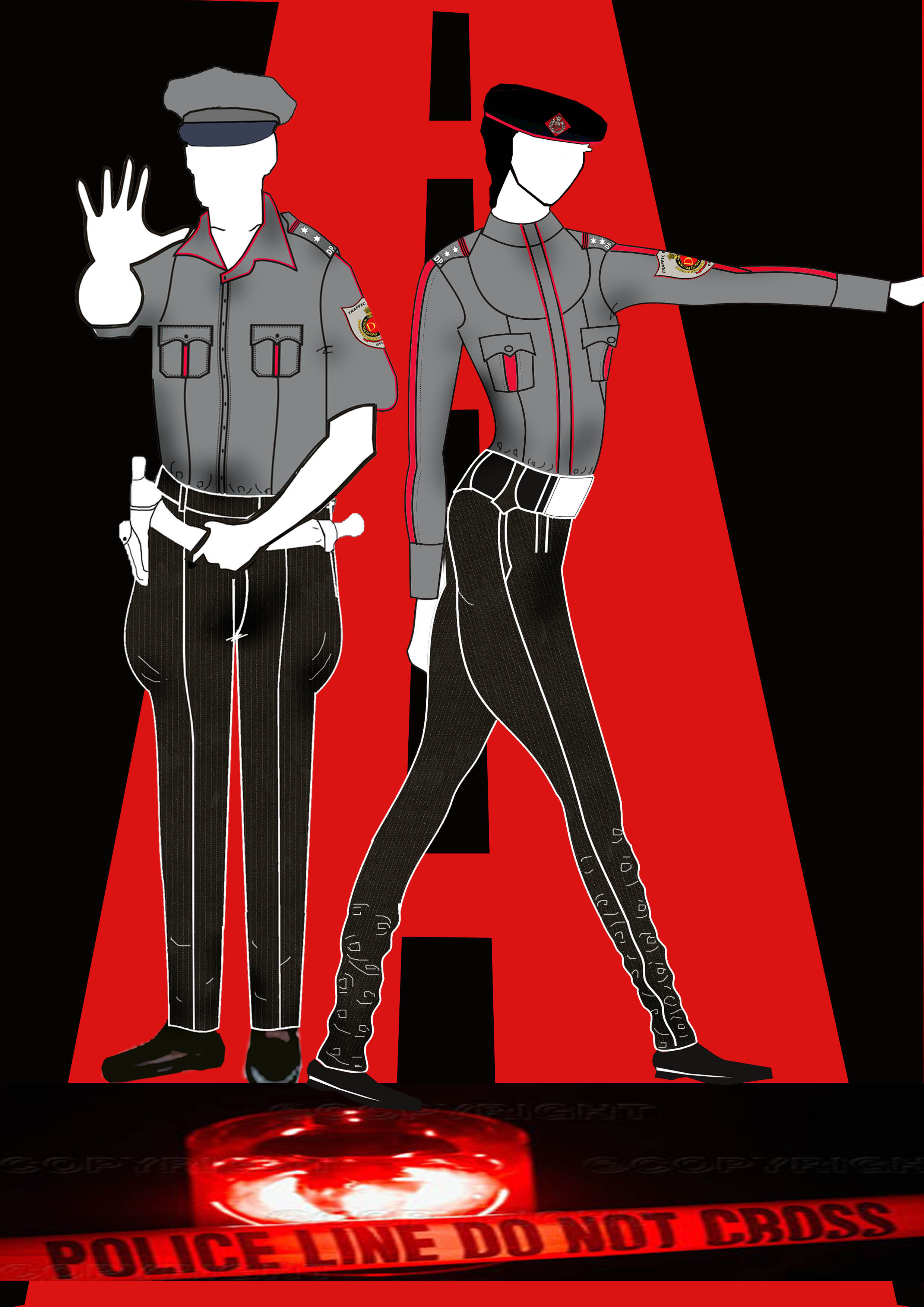 UNIFORM DESIGN - Traffic Police Uniform by Pooja Sharma at Coroflot.com