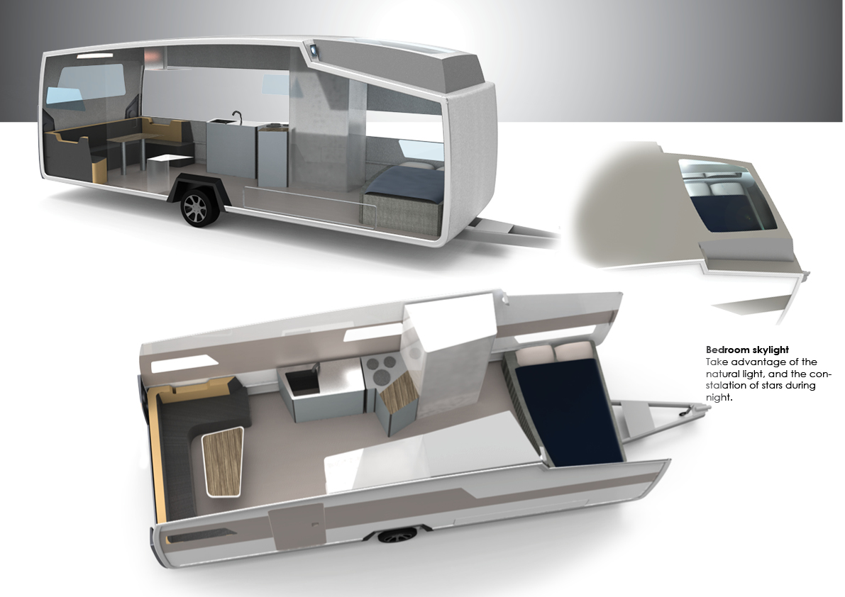 Cabby caravan concept for 2014 by Björn Bergqvist at Coroflot.com