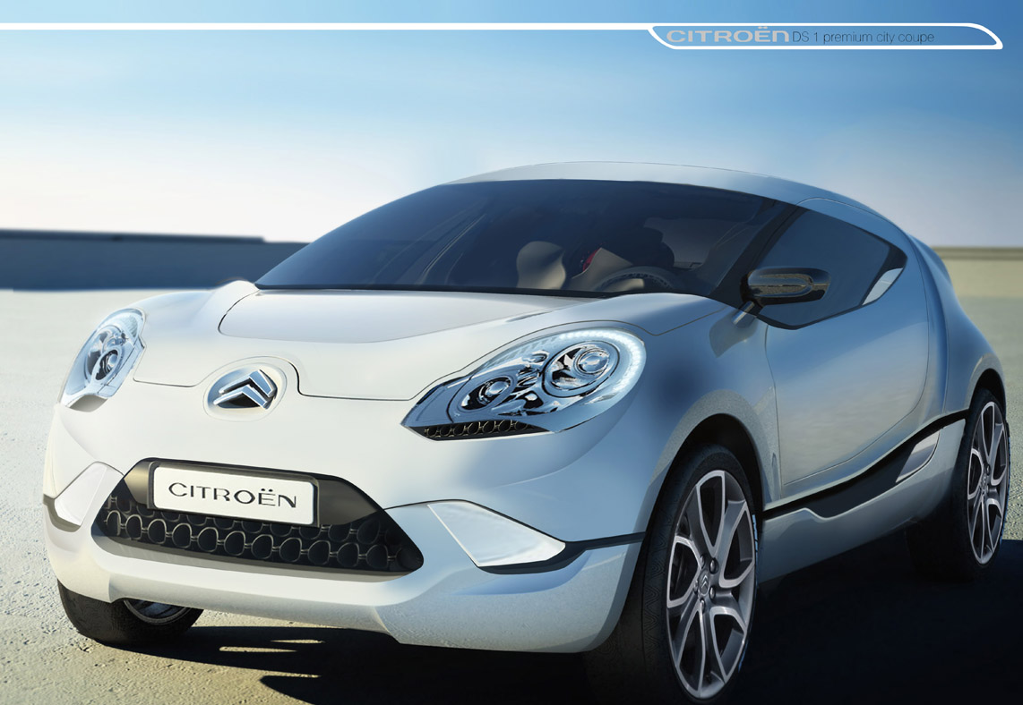 Citroen DS1 Premium city coupe by matthew swann at Coroflot.com