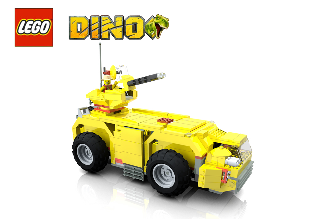 Lego Dino-Earth Defense by Nghia Tu at Coroflot.com