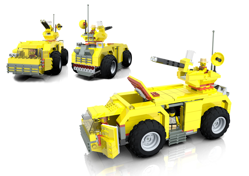 Lego Dino-Earth Defense by Nghia Tu at Coroflot.com