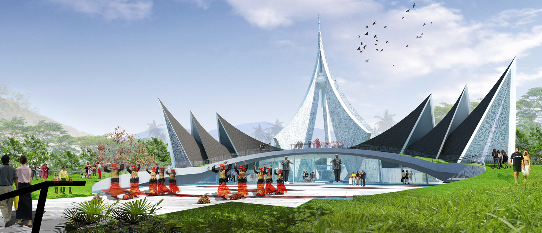 Sayembara IAI Monumen PDRI by Antonius Richard Rusli at Coroflot.com