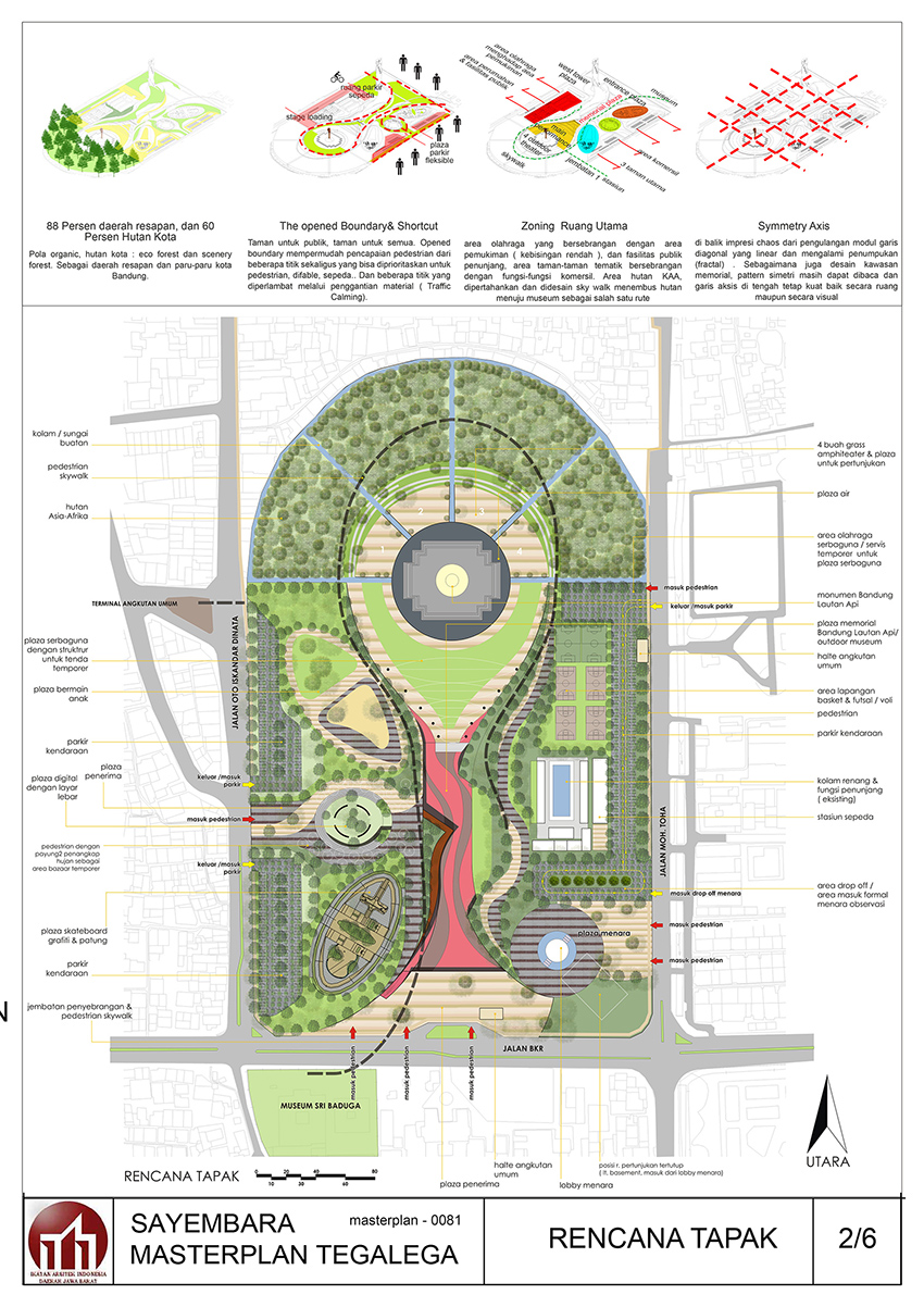Materplan & Menara Tegalega by Antonius Richard Rusli at Coroflot.com