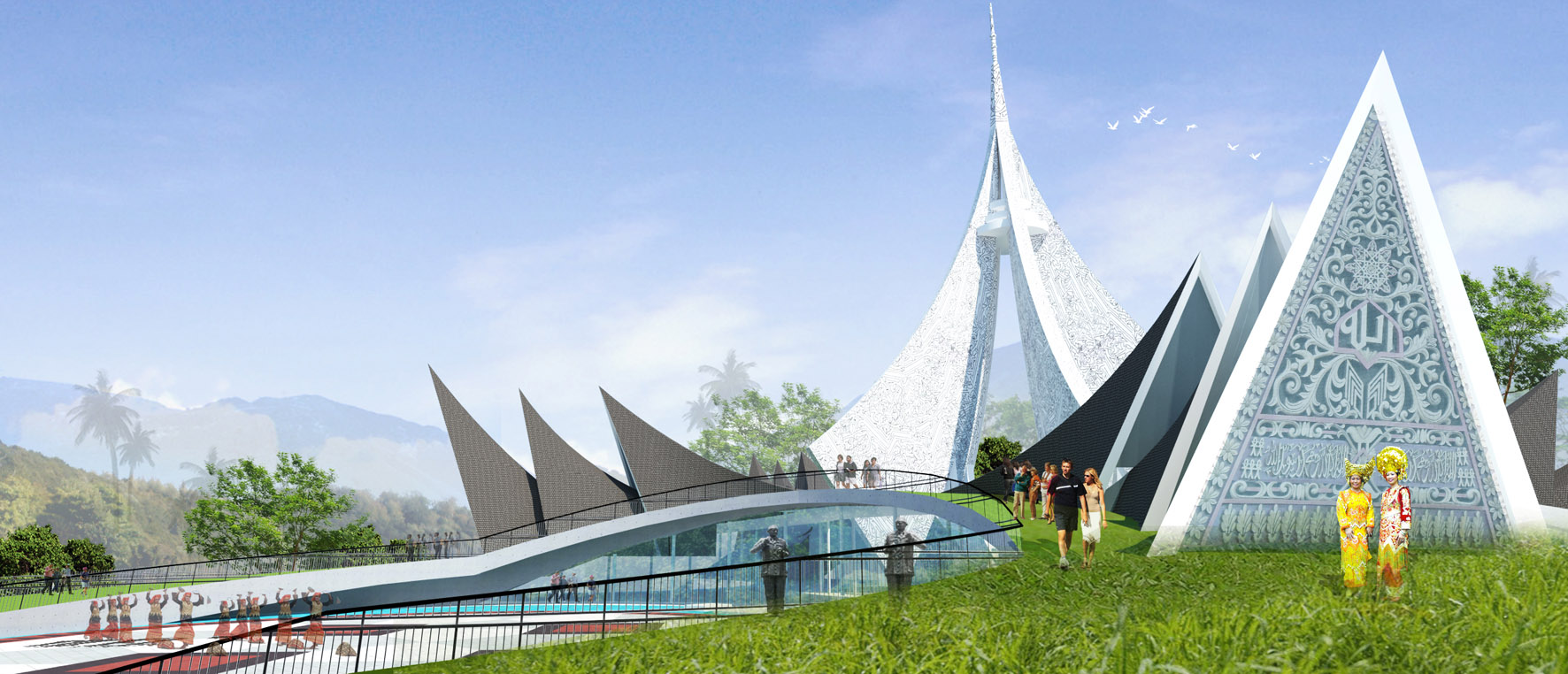 Sayembara IAI Monumen PDRI by Antonius Richard Rusli at Coroflot.com