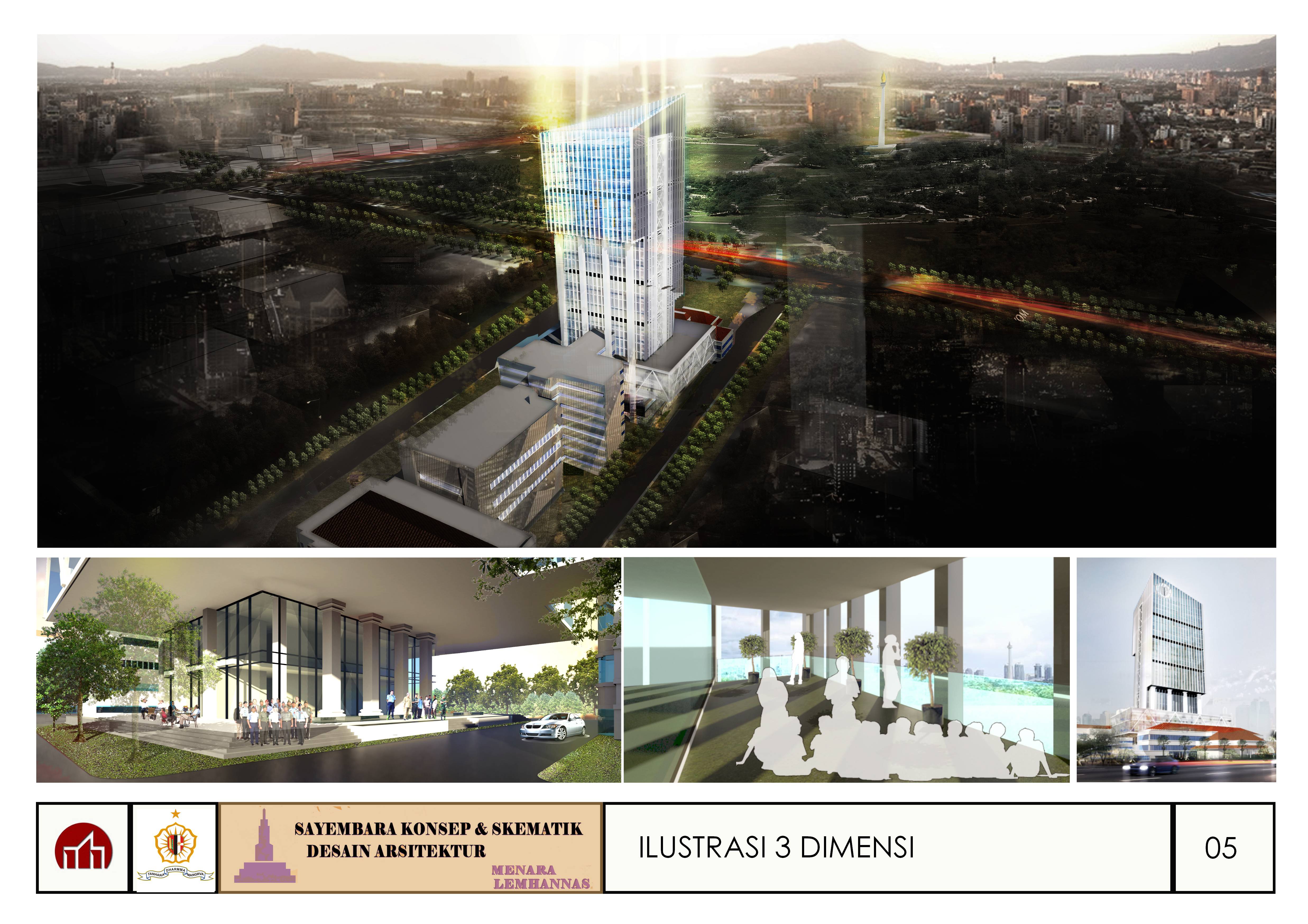 Menara Lemhanas _ IAI National Competition by Antonius Richard Rusli at ...