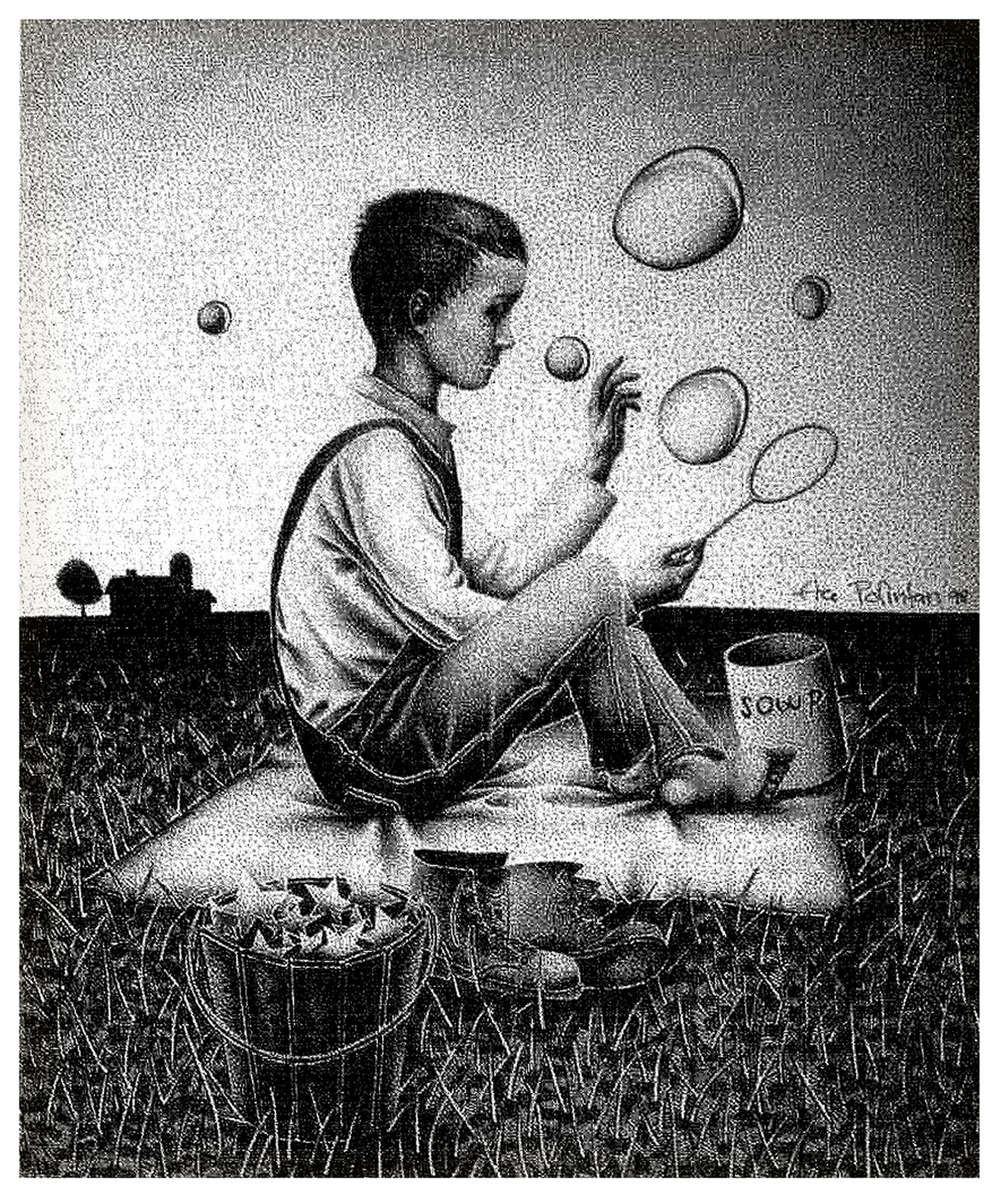 Pen and ink by Jason Polintan at Coroflot.com